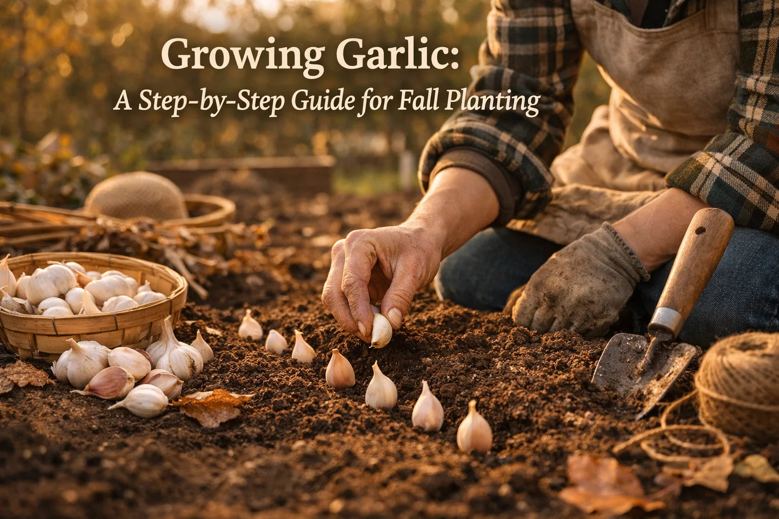 Growing Garlic: A Step-by-Step Guide for Fall Planting – FarmerFlints