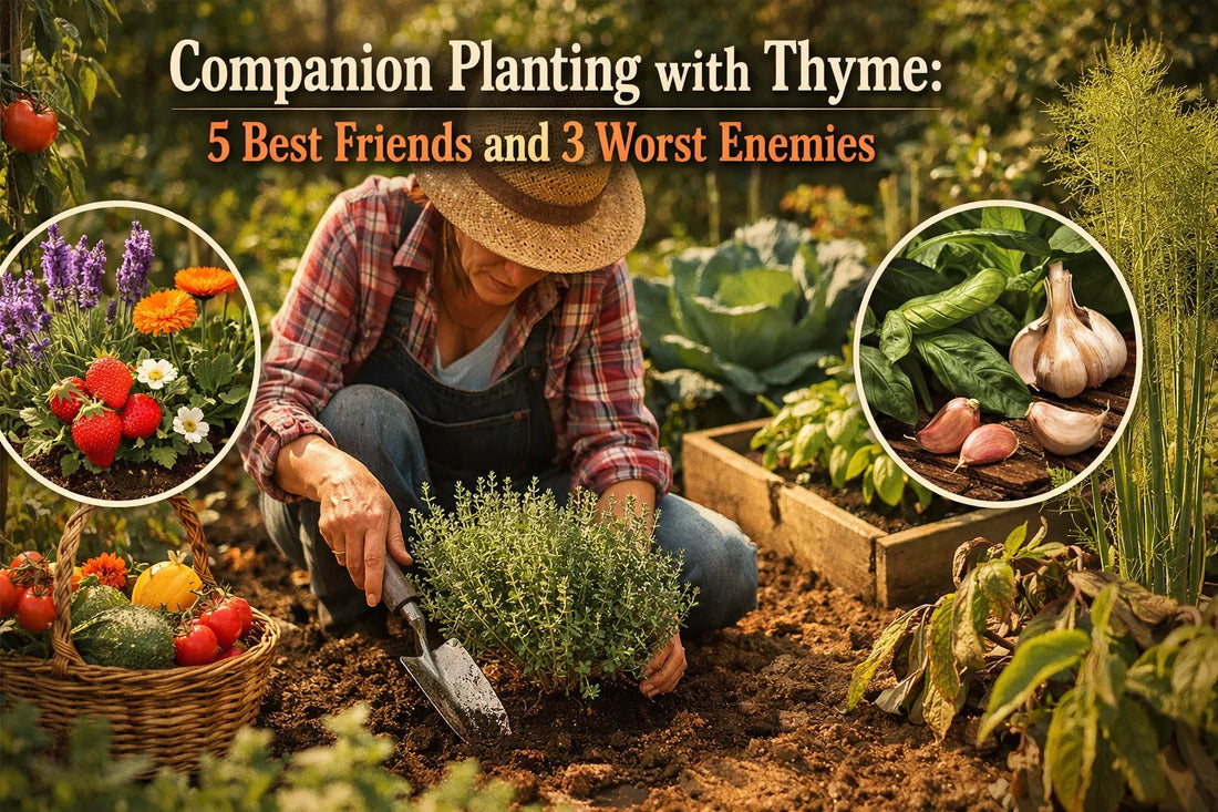 Companion Planting with Thyme: 5 Best Friends and 3 Worst Enemies ...