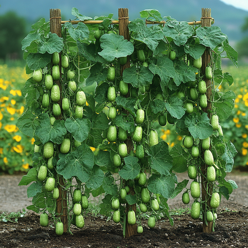 How to Grow Cucumbers on a Trellis: A Complete Guide for Home Gardener ...