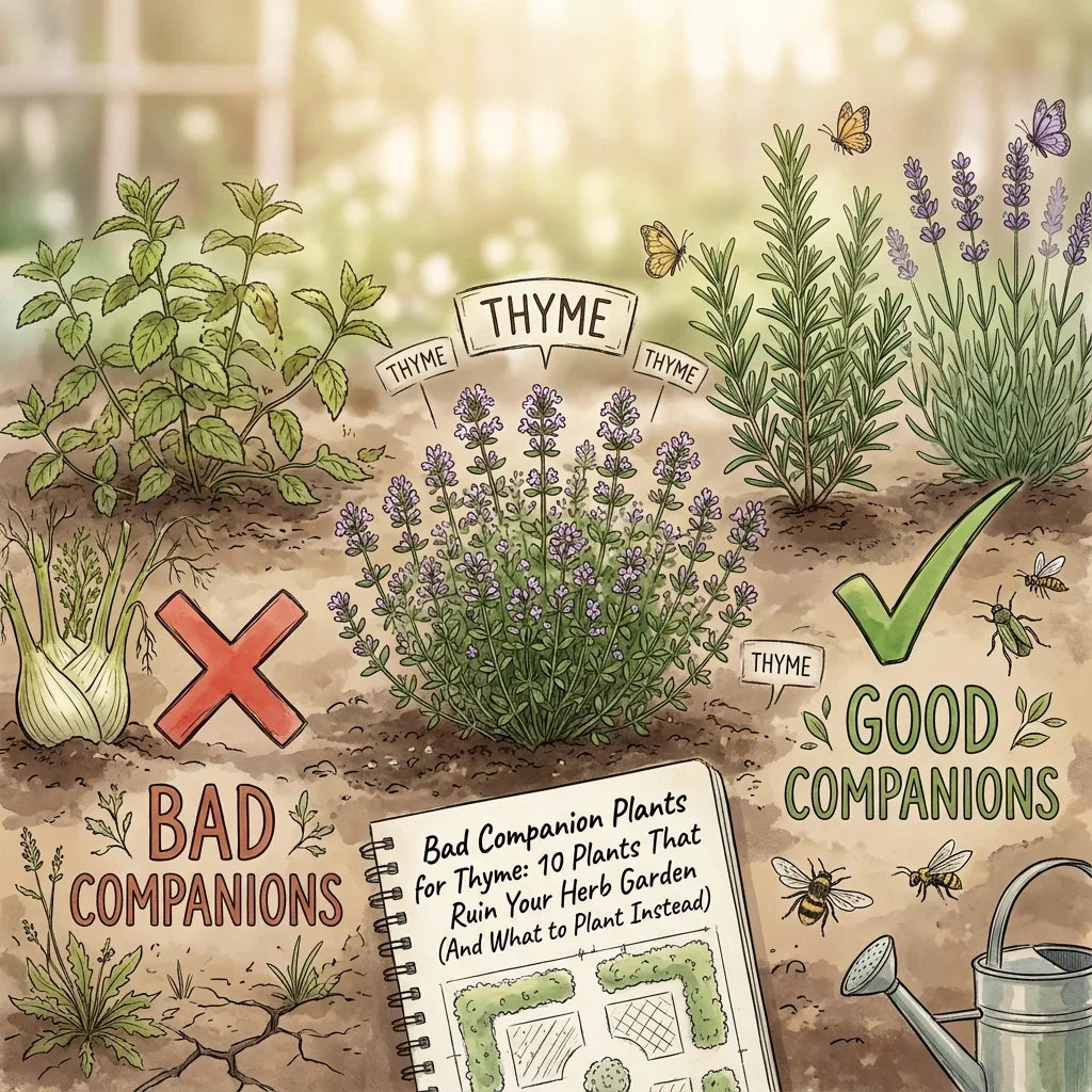 Bad Companion Plants for Thyme: 10 Plants That Will Ruin Your Herb Gar ...