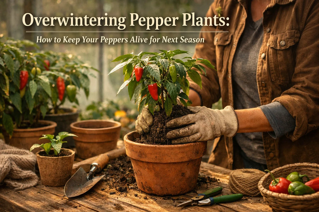 Overwintering Pepper Plants: How to Keep Your Peppers Alive for Next S ...