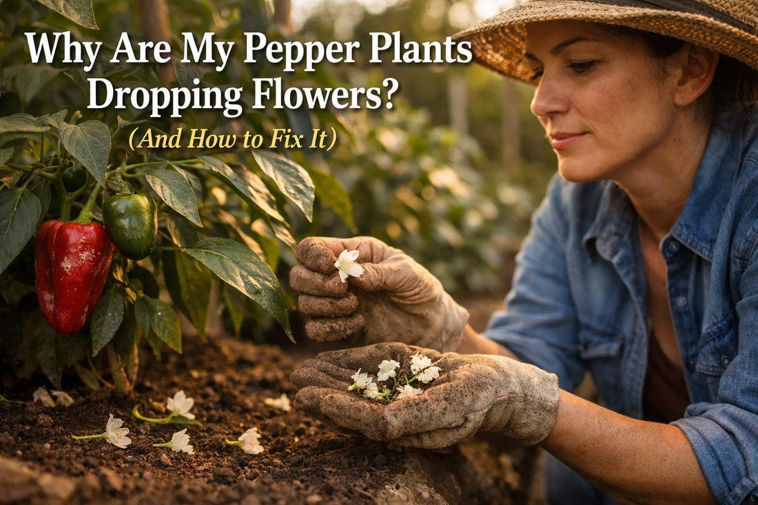 Why Are My Pepper Plants Dropping Flowers? (And How to Fix It ...